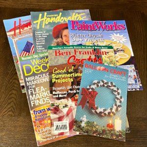 Vintage | Office | Vintage Craft Magazines Old 9s Patterns Craft ...